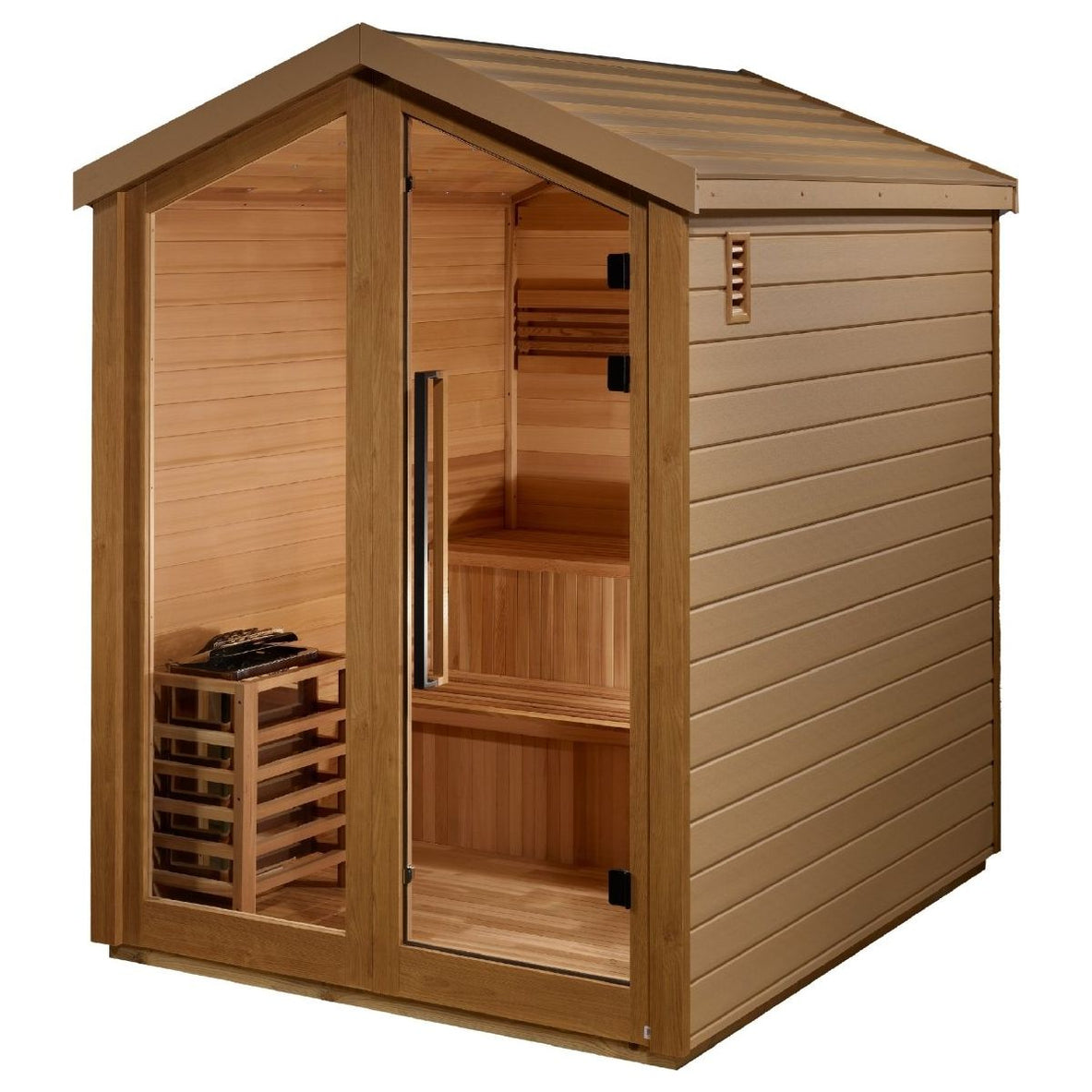 Golden Designs Kaarina 6 Person Outdoor Traditional Sauna GDI-8506-01 ...