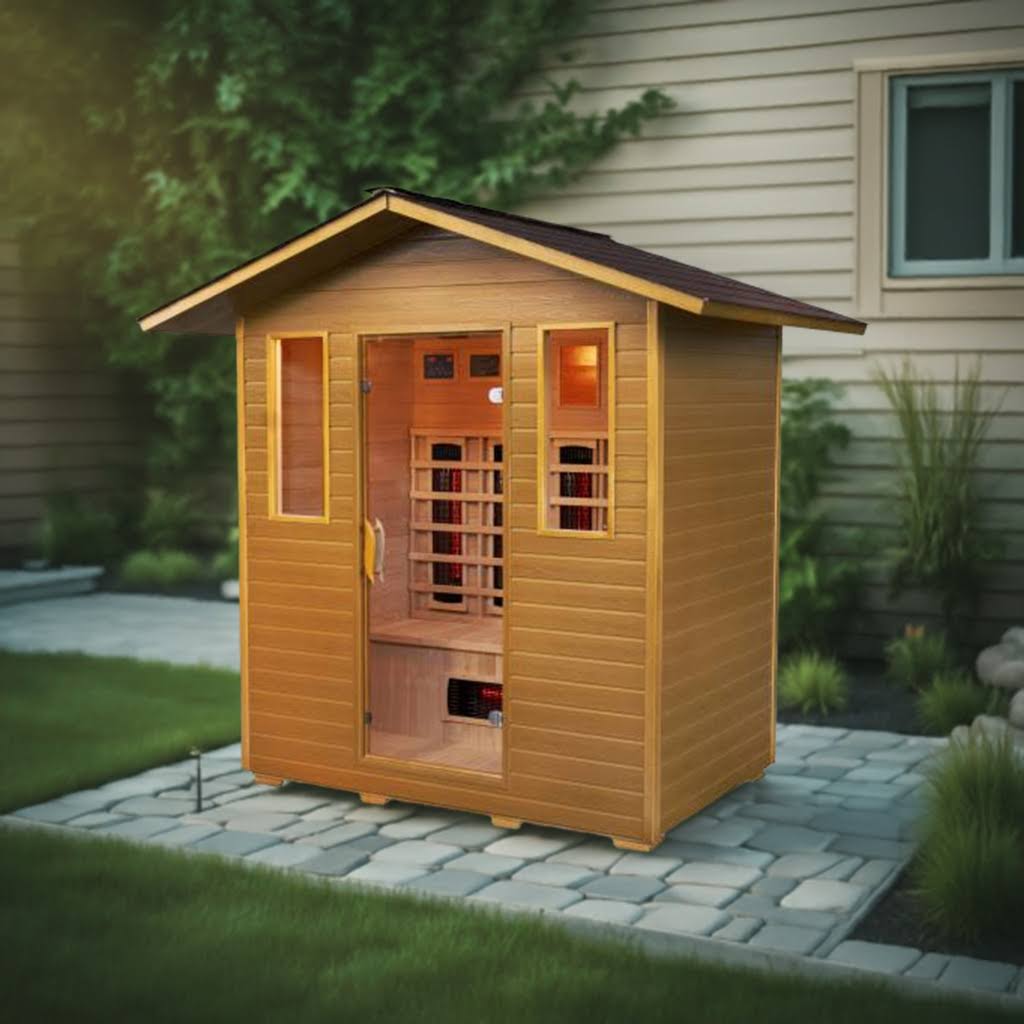 Outdoor Saunas: Traditional & Infrared Relaxation Kits — West Coast Saunas