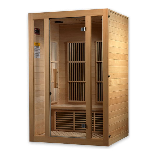 Maxxus Seattle 2 Person FAR Infrared Dry Sauna MX-J206-01